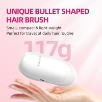 China CE FCC IONIC Hair Brush Negative Ion 1W Blue LED Hair Brush for sale