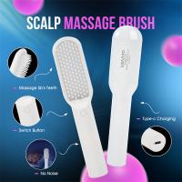 China Rechargeable Red Light Hair Brush 660nm Red Light Therapy Hair Growth Comb for sale