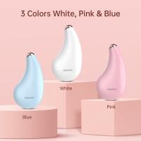 China Silicone Red Light Therapy Face Massager Vibration Eye Face Massager for sale