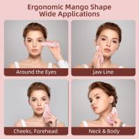 China Silicone Red Light Therapy Face Massager Vibration Eye Face Massager for sale