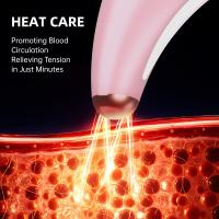 China Silicone Red Light Therapy Face Massager Vibration Eye Face Massager for sale