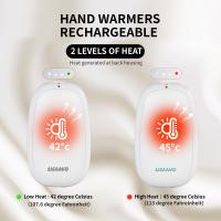 China 5200mAh LED Light Therapy Hand Warmer with Portable Power Bank Function for sale