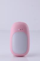 China 5200mAh Pink Hand Warmer Battery Pack with Mobile Phone Charging Function for sale