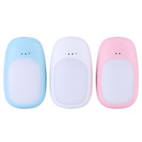 China 5200mAh Rechargeable Hand Warmer Power Bank 3.7V LED Light Therapy for sale
