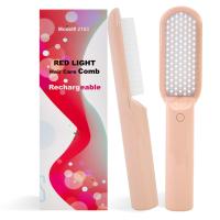 China Portable Rechargeable Hair Growth Brush with 660nm Red Light Therapy Technology for sale