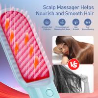 China 5W Red Light Therapy Hair Comb 1500mAh 3.7V Rechargeable LED Light Therapy Hair Brush for sale