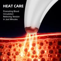 China Heating Vibration Facial Massager 5W Red Light Face Massager Tool Vibrating for sale