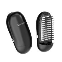 China Blue LED Negative Ion Hair Brush IONIC Hair Brush For Frizz Control for sale