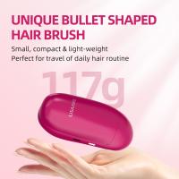 China Anti Static Ionic Hair Brush Blue Light Negative Ion Brush For Scalp Health for sale