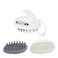 China Interchangeable Scalp Massager Brush Soft / Moderate / Hard Scalp Massage Hair Wash for sale