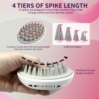 China TPR Hair Wash Massager Detachable Hair Washing Scalp Brush FCC Approval for sale