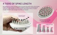 China TPR Hair Wash Massager Detachable Hair Washing Scalp Brush FCC Approval for sale