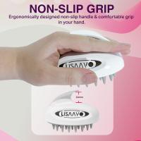 China TPR Hair Wash Massager Detachable Hair Washing Scalp Brush FCC Approval for sale