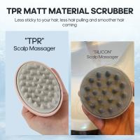China Pets And People Hair Wash Scrubber RoHS Scalp Massager For Washing Hair for sale