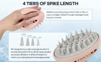 China Pets And People Hair Wash Scrubber RoHS Scalp Massager For Washing Hair for sale