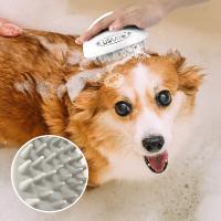 China TPR Hair Wash Massager Detachable Hair Washing Scalp Brush FCC Approval for sale