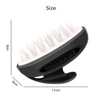 China Pet Hair Wash Massager ABS+TPR Scalp Exfoliating Shampoo Brush for sale
