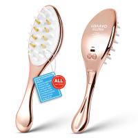 China 1.8W Rechargeable Microcurrent Hair Comb 650nm 450nm Led Light Comb for sale