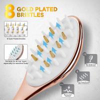 China 1.8W Rechargeable Microcurrent Hair Comb 650nm 450nm Led Light Comb for sale