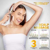 China 1.8W Rechargeable Microcurrent Hair Comb 650nm 450nm Led Light Comb for sale