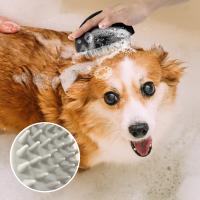 China ABS TPR Scalp Washing Brush Detachable Bristles Wet Dry Hair Brush for sale