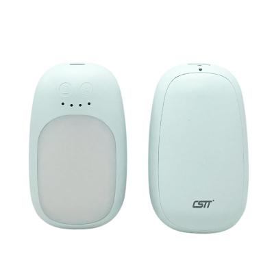 China 5200mAh Rechargeable Hand Warmer Power Bank 3.7V LED Light Therapy for sale
