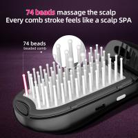 China 1W Ionic Massage Hair Brush 5VDC 450mA Vibration Ionic Massage Brush for sale