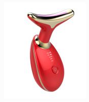 China EMS Neck Rejuvenating Device 2.5W 3.7V 500mAh Light Therapy Face Massager for sale