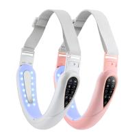 China 10W Led Light Face Massager 5 Modes 15 Levels 500mAh Ems Led Face Massager for sale