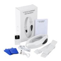 China 10W Led Light Face Massager 5 Modes 15 Levels 500mAh Ems Led Face Massager for sale