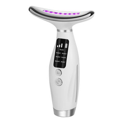 China 400mAh Neck Beauty Device 7 Modes 3 Intensities Neck Toning Device for sale