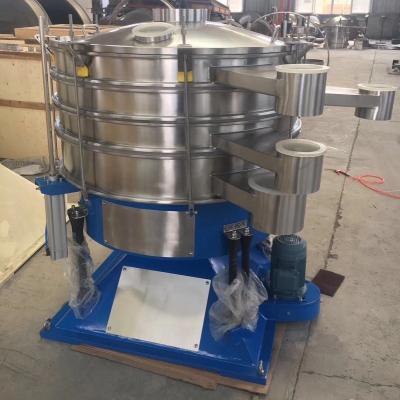 China Gypsum Powder Tumbler Vibrating Sifter Machine 1200mm Sieving Screen 0.5kW for sale