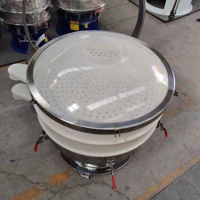 China PP Plastic Vibrating Screen Electric Sifter 500 Mesh Anti Corrosion 0.18kW to 3.7kW for sale