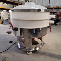China Vertical Plastic Vibratory Screening Machine Industrial Powder Pellet for sale