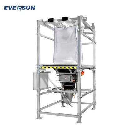 China Automatic Powder Big Bag Unloading System - 0.5-3 Ton Capacity, 1.5 kW Power Industrial Bulk Bag Unloader for sale