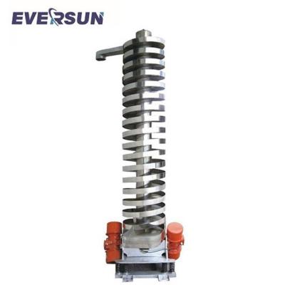 China Stainless Steel Vertical Screw Elevator 300-900mm Diameter 6m Height 4t/h Capacity Granular Material Conveyor for sale
