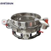 China Corn Flour Circular Vibrating Screen Double Vibrating Motor Straight Row Sieve Machine for sale