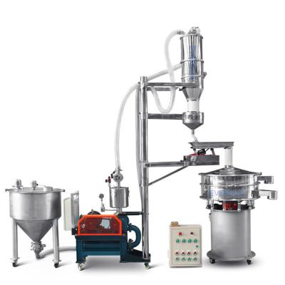 China Ultrasonic Vibro Separator Machine with Vacuum Conveyor 800mm 0.75kw for Powder Particle for sale