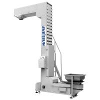 China Stainless Steel Z-Type Bucket Conveyor 0-20 m³/h Capacity 50m Lifting Height for Powders and Granules for sale