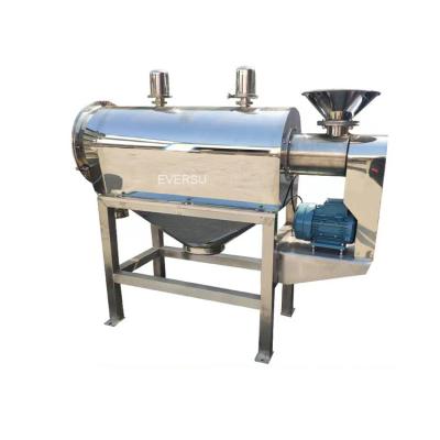 China Food Grade Centrifugal Sifter Separator Airflow Screen 150-500 Mesh with 2.2-5.5KW Power for sale