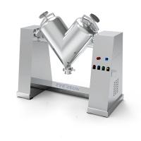 China SUS304/316L V-Blender Mixer 5-3000L Capacity for Chemical Powder Mixing with 99% Uniformity for sale