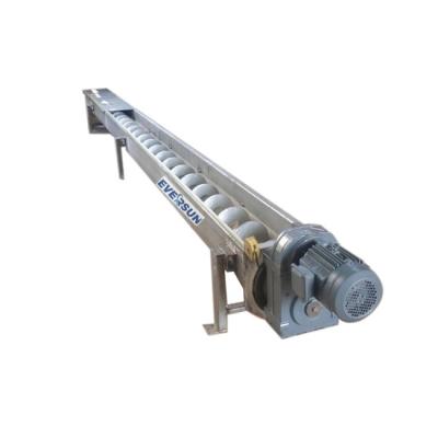 China Flexible Shaftless Screw Auger Conveyor 220-380mm Diameter for Powder Granule Transport for sale