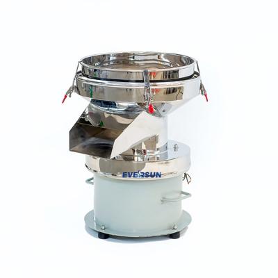 China Stainless Steel 450 Type Movable Vibration Filter Sieve Machine 380mm 0.18kw for Coconut Oil for sale