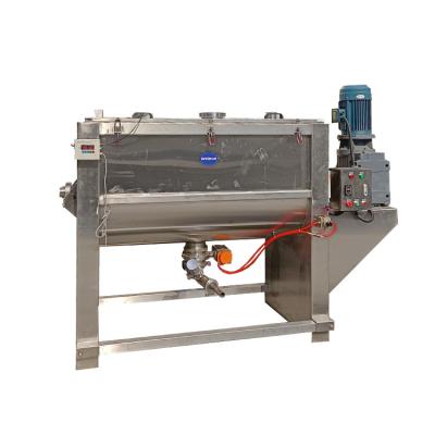 China Multifunctional Stainless Steel U-Type Ribbon Blender Machine 5.5-22KW for Powder Mixing for sale