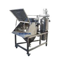 China Dust Free Bulk Bag Discharging Station Dumping Station for Material Conveying 800 1000 for sale