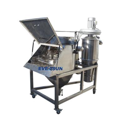 China Dust Free Bulk Bag Discharging Station Dumping Station for Material Conveying 800 1000 for sale