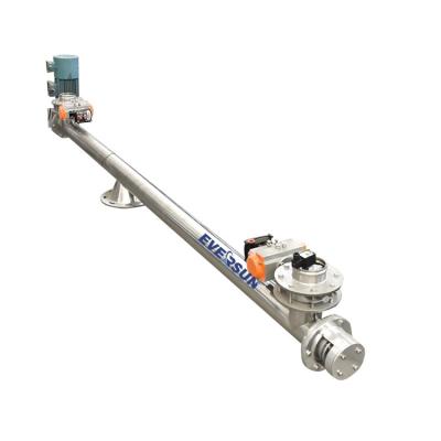 China Customized Pipe Elevator Multi Angle Screw Conveyor 133mm Diameter 30-60 Degree for Cement for sale