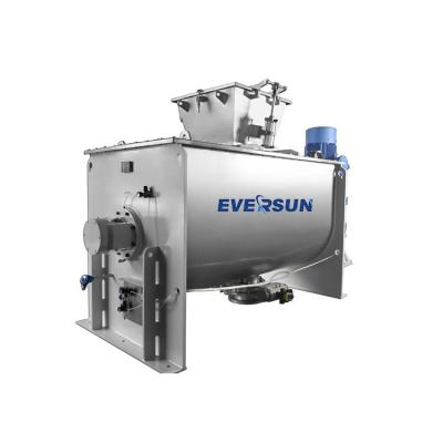China WLDH Horizontal Stainless Steel Ribbon Mixer - 300L to 20000L Capacity, 3kW to 110kW Motor Power for sale