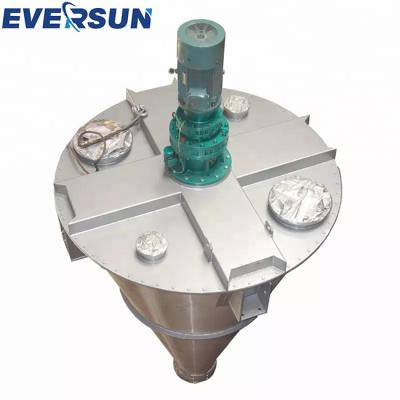 China Stainless Steel Double Helix Cone Mixer 0.01-3 m³ Capacity 0.37-7.5 kW Power Non-Gravity Vertical Dry Powder Blender for sale