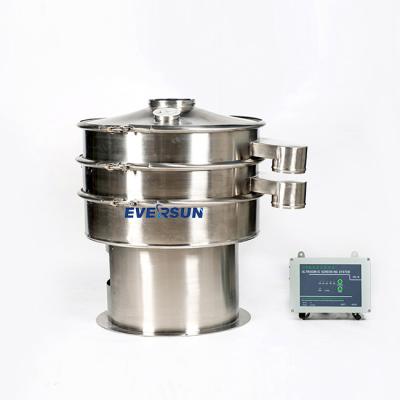 China GMP Ultrasonic Vibrating Screen Deblinding System 355-1910mm for Superfine Powder for sale